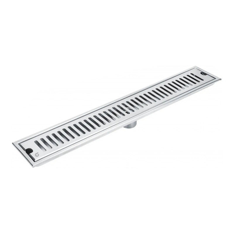 Rejilla De Piso Rectangular Ladrillo De 100cm X 10cm Acero – Grifos Center